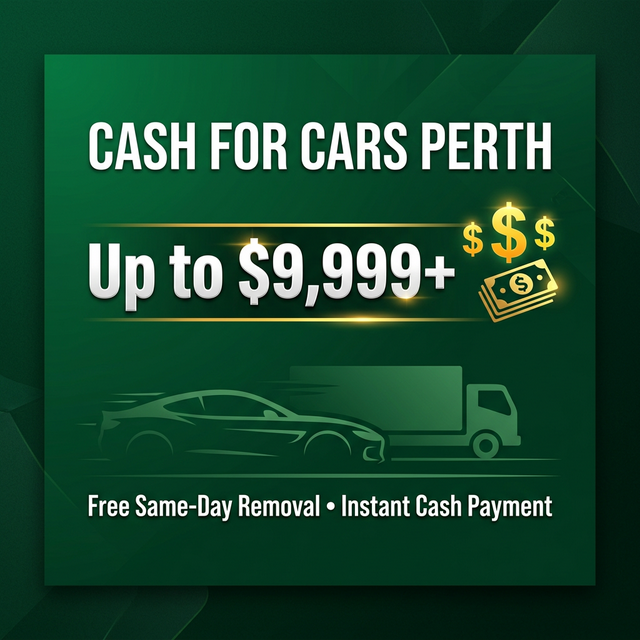 Cash For Cars Perth | Up to $12,999+ | Free Same-Day Removal